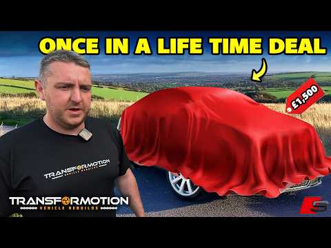 WE BOUGHT THE CHEAPEST LUXURY V8 IN THE UK!