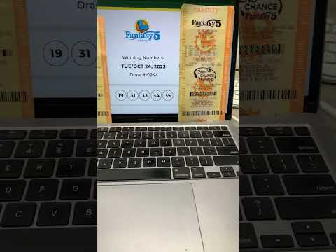 FANTASY 5 Winner- #calottery #gambling #lottery #money #fantasy5 #powerball #fantasyfive