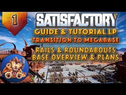 Steam Community :: Video :: Satisfactory Transition to Megabase: Rails & Roundabouts - Base ...