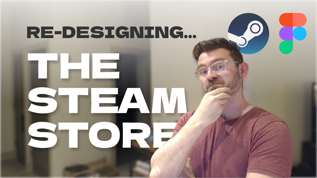 So I redesigned the Steam store....