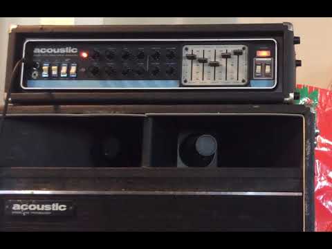Acoustic Control Corp 470 bass/guitar amp (mid '70s) built-in | Reverb