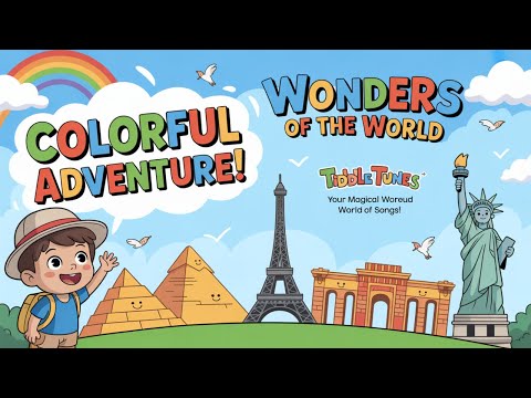 Wonders of the World | Fun Educational Rhyme for Kids | Explore with Tiddle Tunes