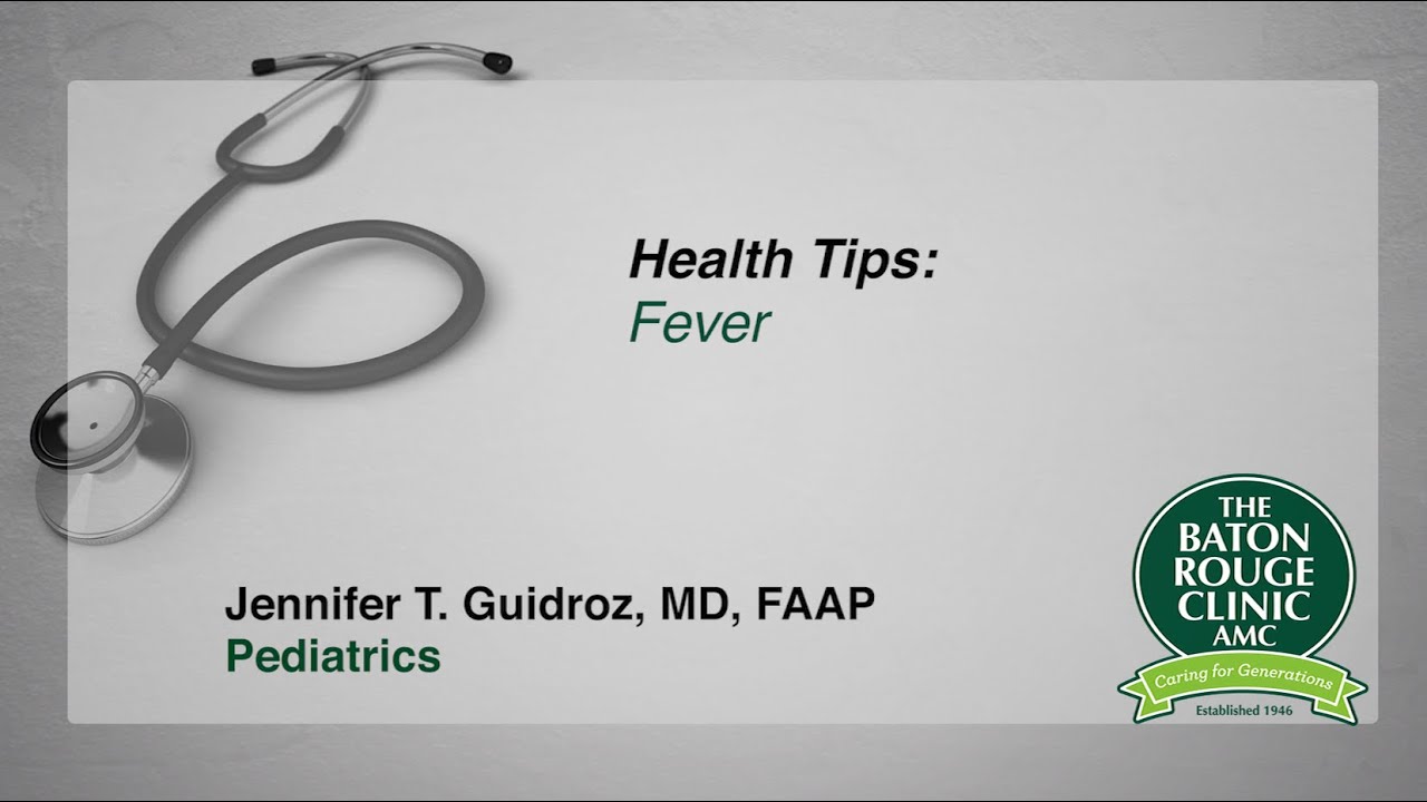 Health Tip: Fever