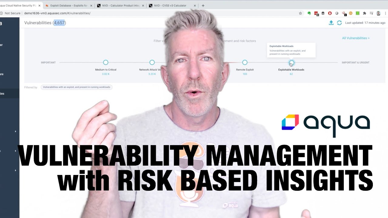 Vulnerability Management with Risk Based Insights - Aqua Security