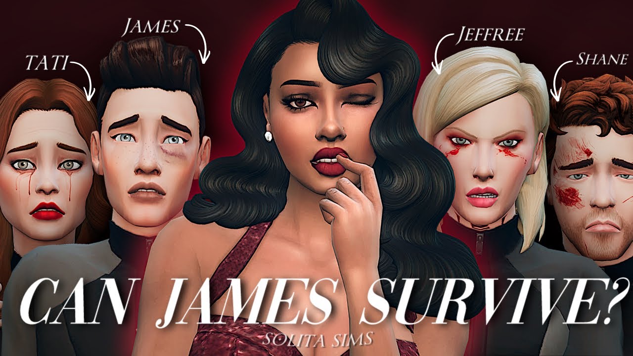 I Trapped James Charles in a DEADLY Dramageddon Battle (things get DARK) || The Sims 4