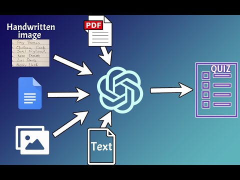 GPT QUIZ GENERATOR FOR GOOGLE FORMS, AI QUIZ MAKER, AI QUIZ GENERATOR