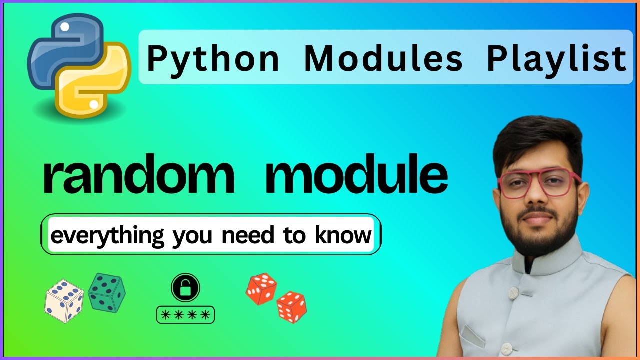 Python random Module | Generate Random Numbers, Shuffle, & More | Python Tutorial