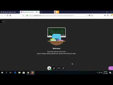 Student Blackboard Tutorial: Using Blackboard Collaborate Ultra