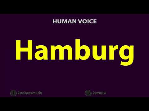 How To Pronounce Hamburg