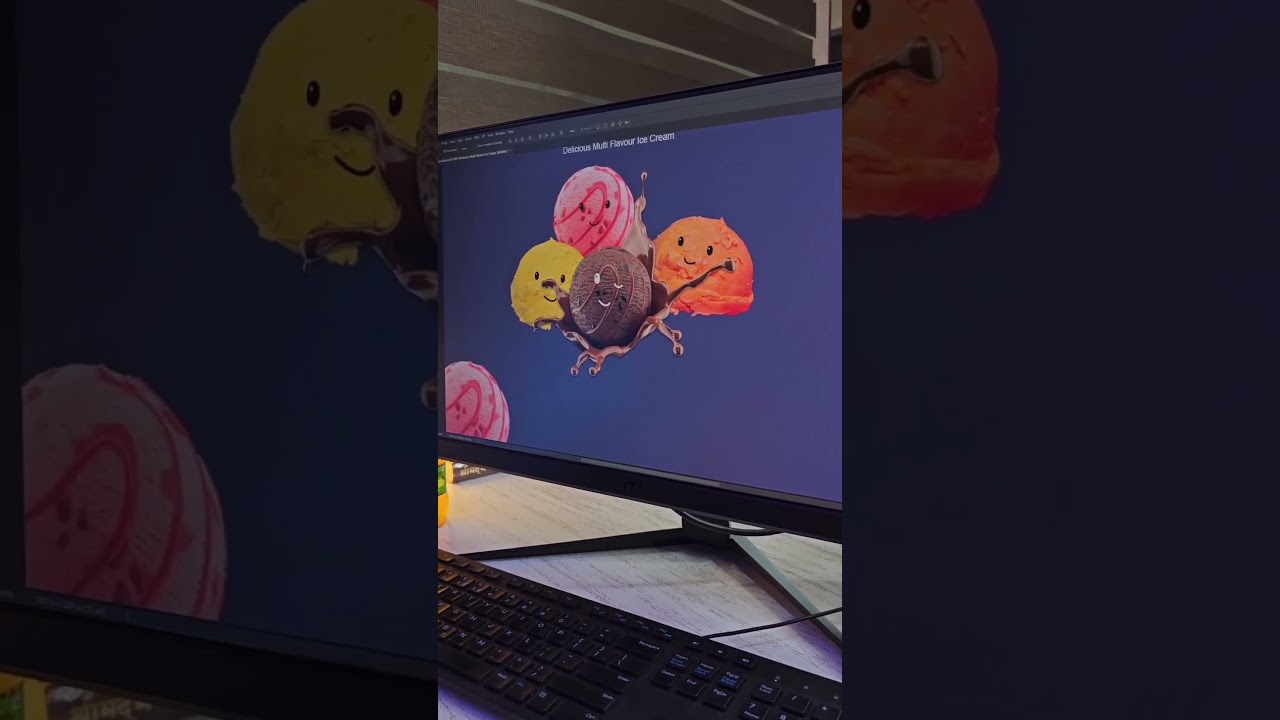 Kwality Icecream 🍨🍦 Let's Redesign with yummy Ice cream balls as creative characters !!! 😍😍