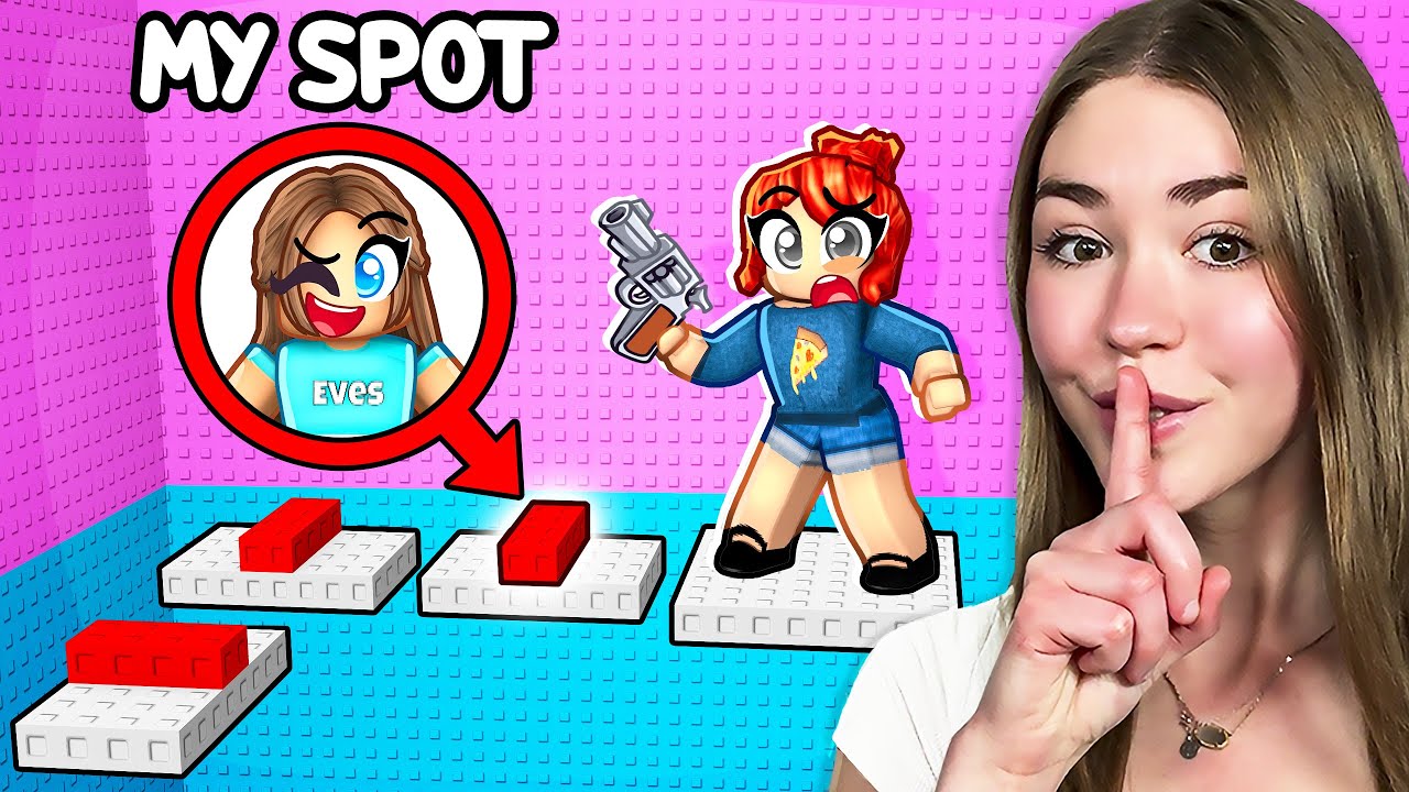 Finding IMPOSSIBLE Spots In The Roblox Hide And Seek Troll Tower..