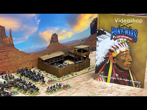 Pony Wars miniature war game play test for Historicon, played six hours. Chuckle Heads