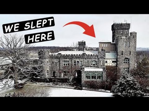 Unique CASTLE Hotel in NEW YORK you gotta stay overnight (haunted?)
