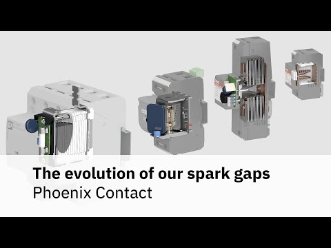 The evolution of our spark gaps - Surge protection by Phoenix Contact since 1983