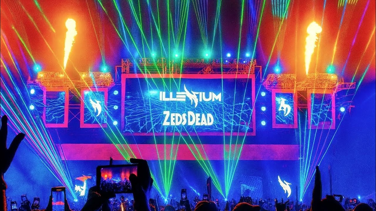 ILLENIUM B2B ZEDS DEAD (Full Set) @ Goldrush Festival Arizona 2025 [4K]