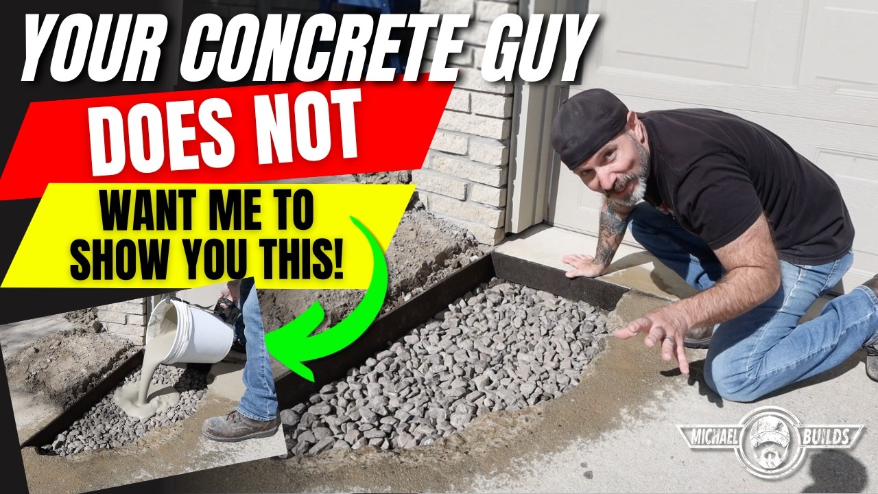 Your concrete guy DOES NOT want me to show you this!