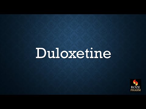 Duloxetine pronunciation, antidepressant drug, SNRI medicine, pharm, How to say