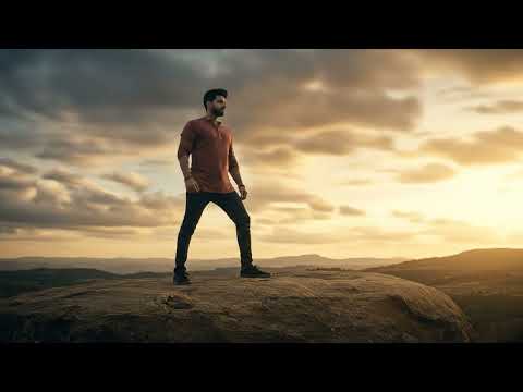 A person standing boldly | No Copyright Free to Use | AI Generated Image |