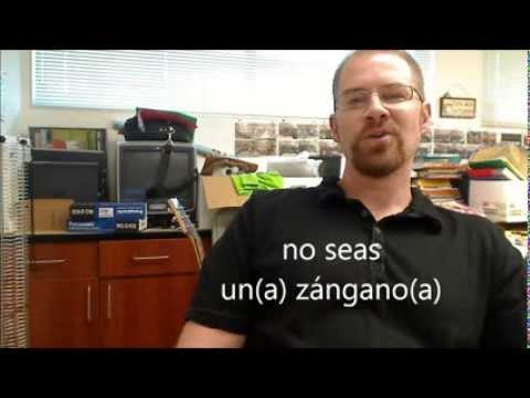 Spanish Slang: Don't be lazy oafs!