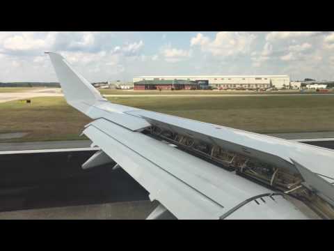 BRAND NEW American Eagle E-175 Landing at Savannah/Hilton Head Airport (KSAV)