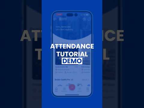 BrokerSaathi App – Attendance Management Feature | Easy Check-In with Selfie for Real Estate Teams