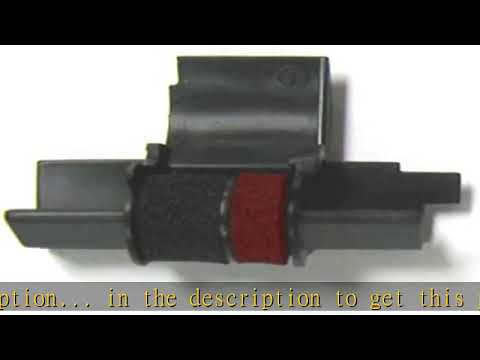 (3 Pack) COMPUMATIC Compatible/Replacement Calculator Ink Roller Black/Red IR-40T for Sharp EL-1750
