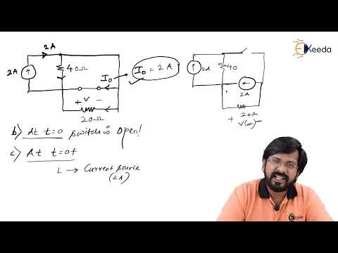 Numericals on Transients Part 2 - Transient Analysis - GATE Electrical Circuit Theory Video ...