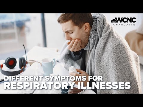 Flu? COVID? RSV? Here's the differences among their symptoms
