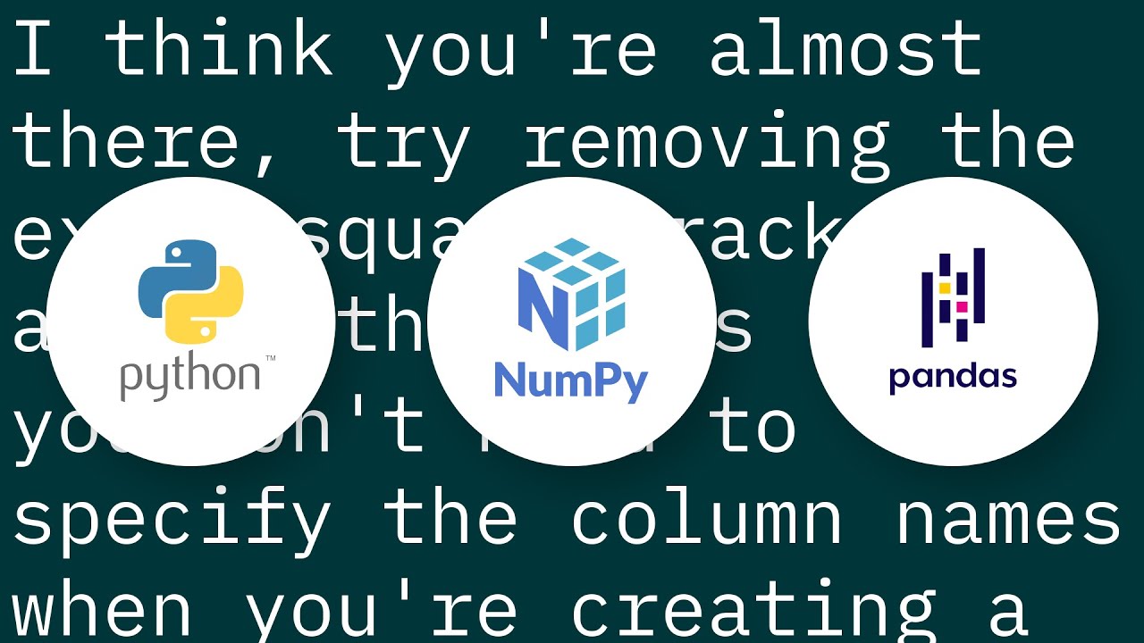 Take multiple lists into dataframe