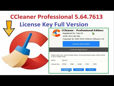 CCleaner free activate to professional 2021 version | install guide | license key | download link