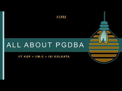 All about PGDBA: Work ex | Paper pattern | Admission process | Placement | IIM+IIT+ISI