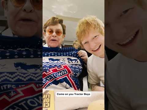 wrapping with @EltonJohn