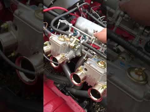 Volvo P1800e b20 DCOE Weber’s