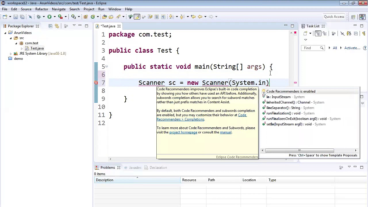 Program #1  Printing  numbers from 1 to n in Core Java