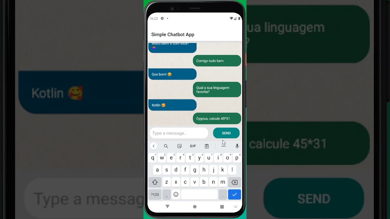 Cygnus virtual assistant - Android App