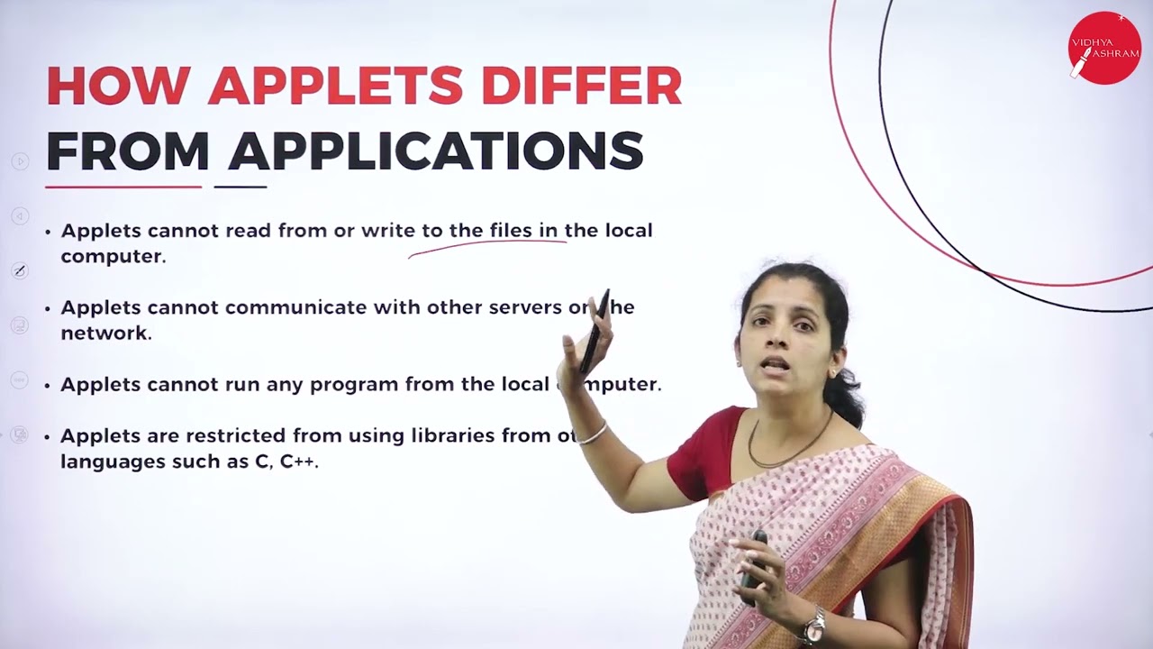 DAY 18 | III SEM | B.C.A | OBJECT ORIENTED PROGRAMMING WITH JAVA | APPLET PROGRAMMING | L1