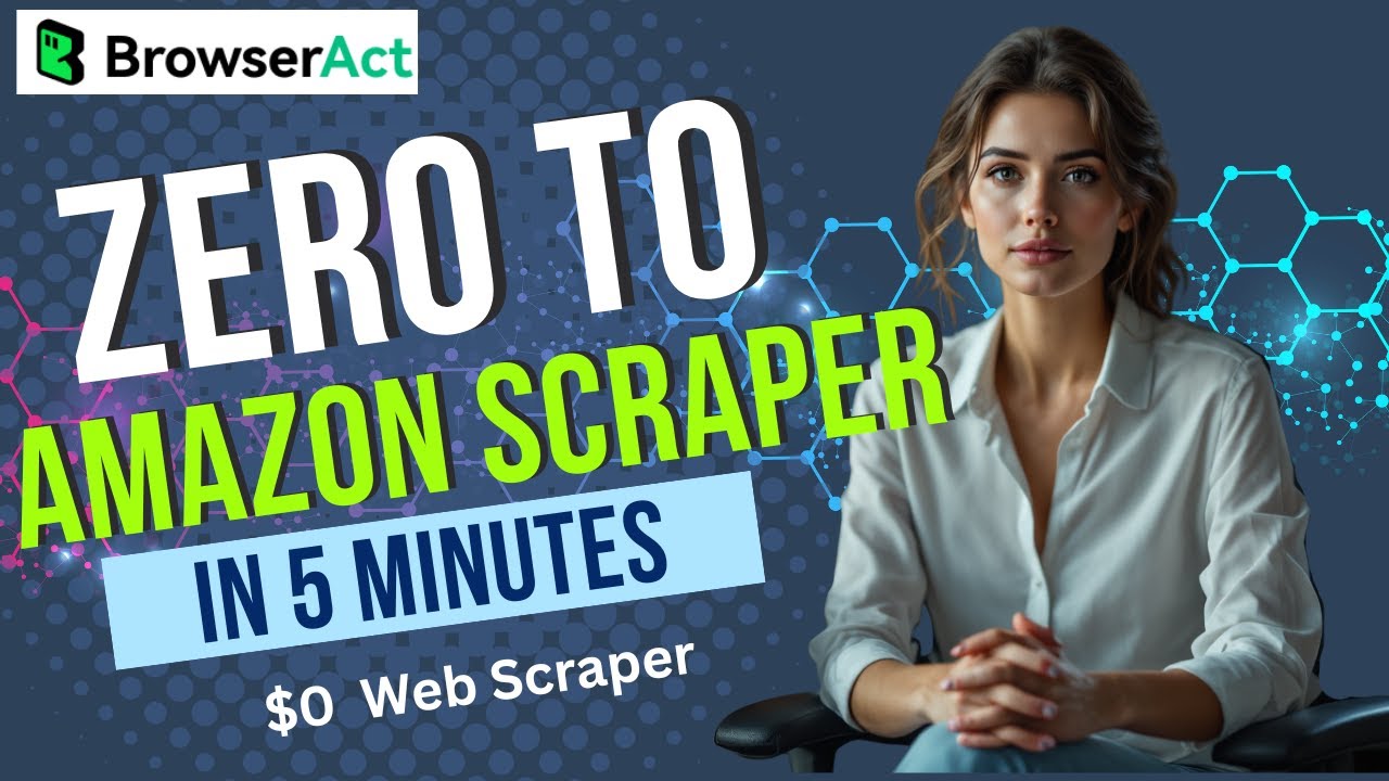 Build an Amazon Web Scraper in 5 Minutes - No Coding Required! | BrowserAct Workflow Tutorial