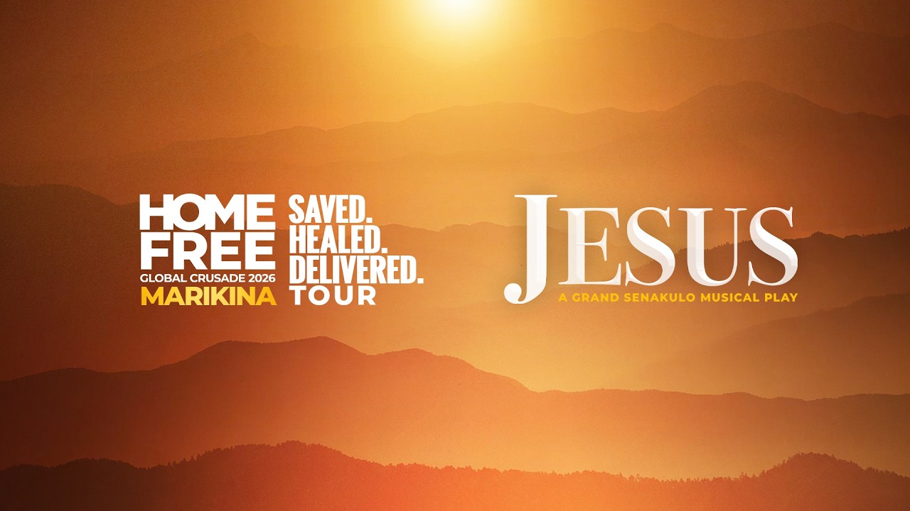 Home Free Global Crusade 2026 Marikina: Saved. Healed. Delivered | April 3, 2026