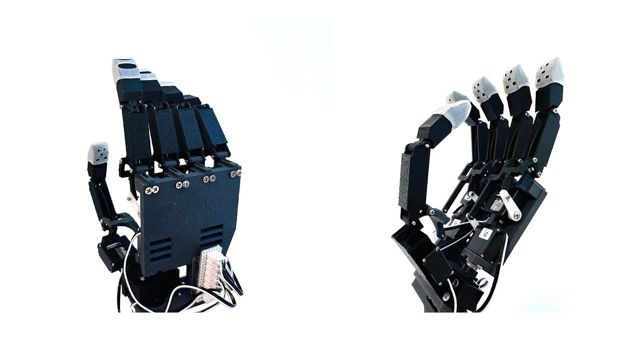 RX1 Humanoid robot hand assembly instructions