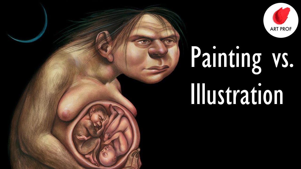Painting vs. Illustration: Are They Different or the Same?