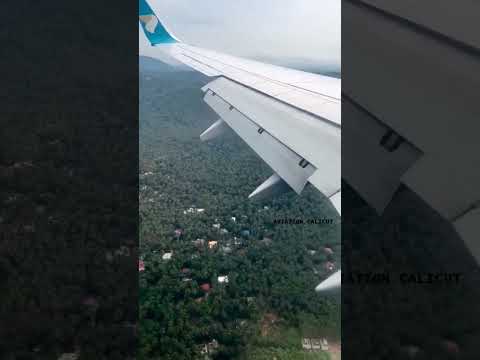 oman air landing calicut airport #calicut #calicutinternationalairport #calicutinternationalairport