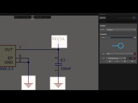 Using Power Ports | Art of Schematic | Video Tutorials | Learn Altium Designer