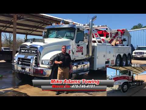 Mike Adams Towing Macon Ga.
