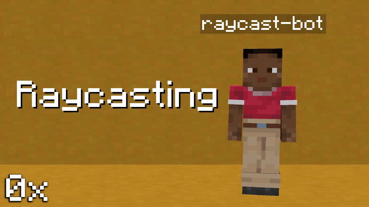 Raycasting with Minecraft Bots using Mineflayer in Python [10]