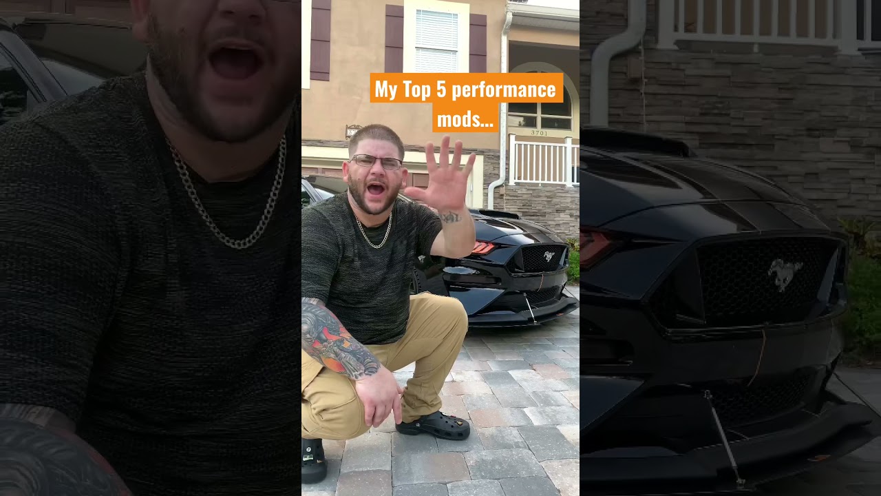 TOP 5 PERFORMANCE MODS!  2020 MUSTANG GT (COYOTE)