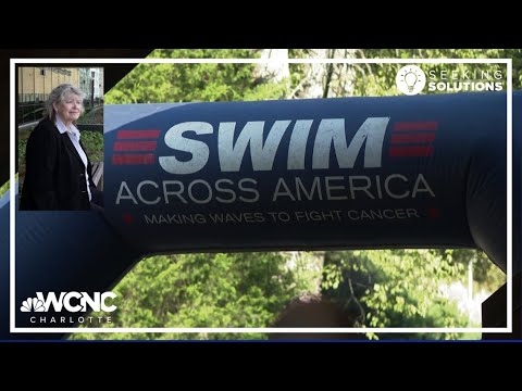 Woman cured of cancer after clinical trial funded by Charlotte-based swim charity