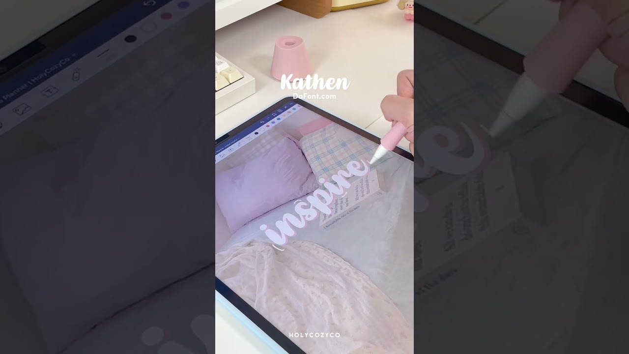 My Fav aesthetic fonts 💞 | Digital Planning | GoodNotes 5