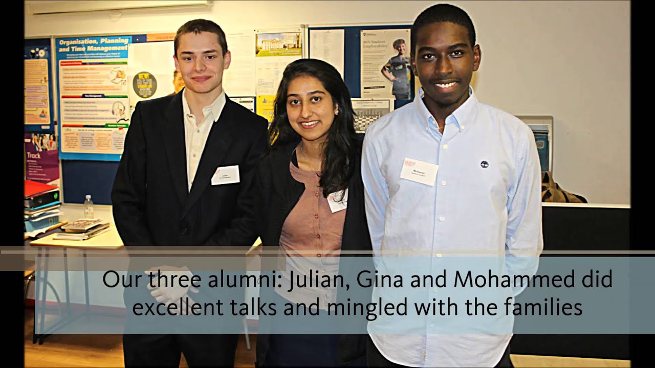 A successful open evening at Ealing Independent College