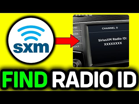 UPDATED 2025! How To Find Your radio ID For SiriusXM