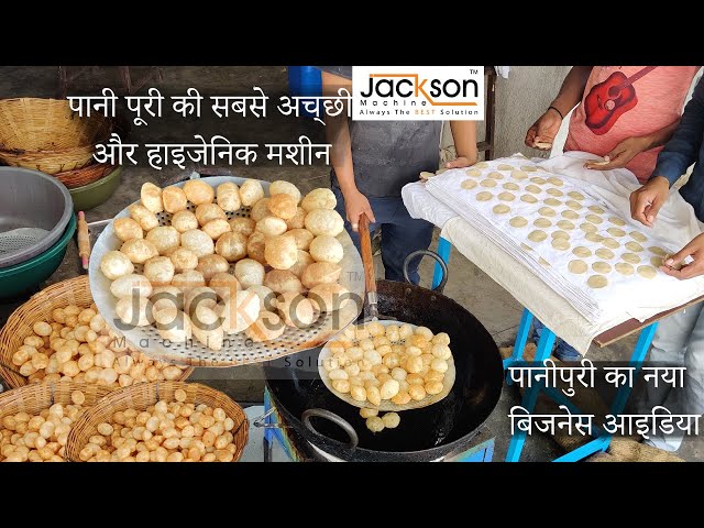 Pani Puri Making Machine - 700Pcs/Hr Pani Puri Making Machine ...